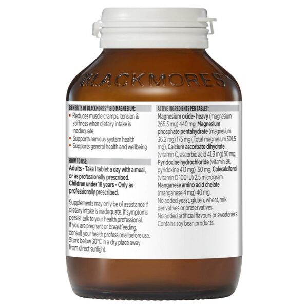 Blackmores Bio Magnesium 200 Tablets Exclusive Size Best Price in Sri ...