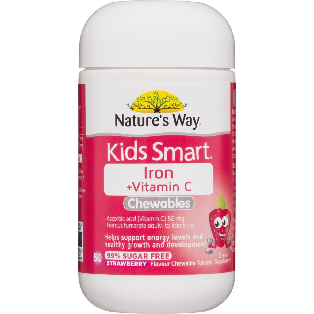 Nature's Way Kids Smart Iron Chewable 50 Tablets Best Price in Sri ...