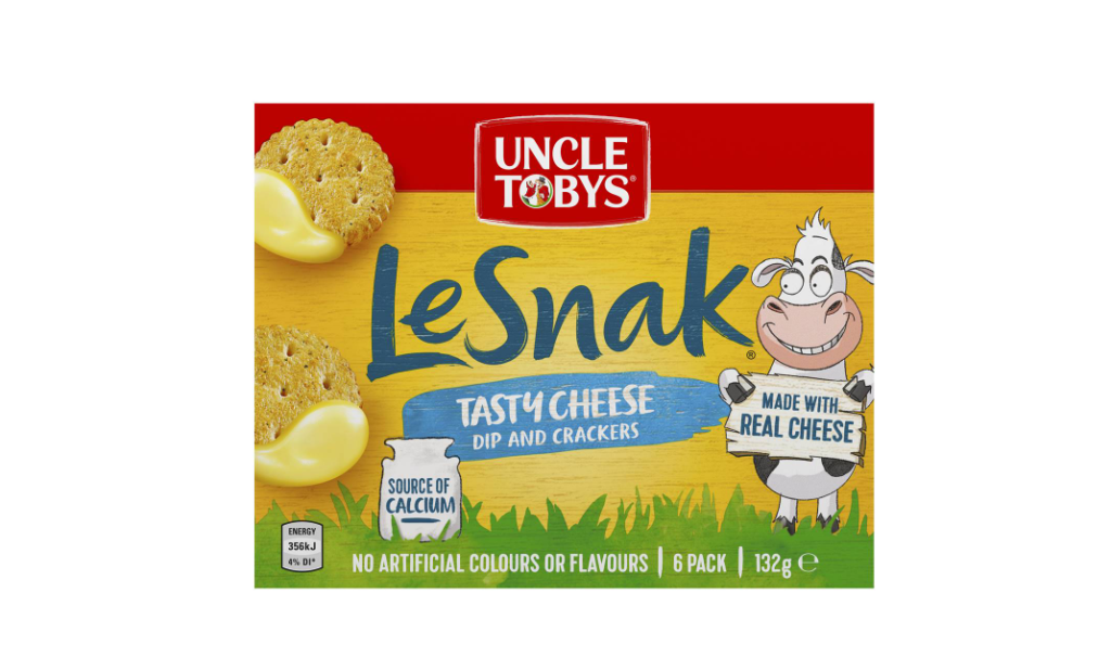 UNCLE TOBYS LE SNAK TASTY CHEESE DIP & CRACKERS 6 PACK Best Price in ...