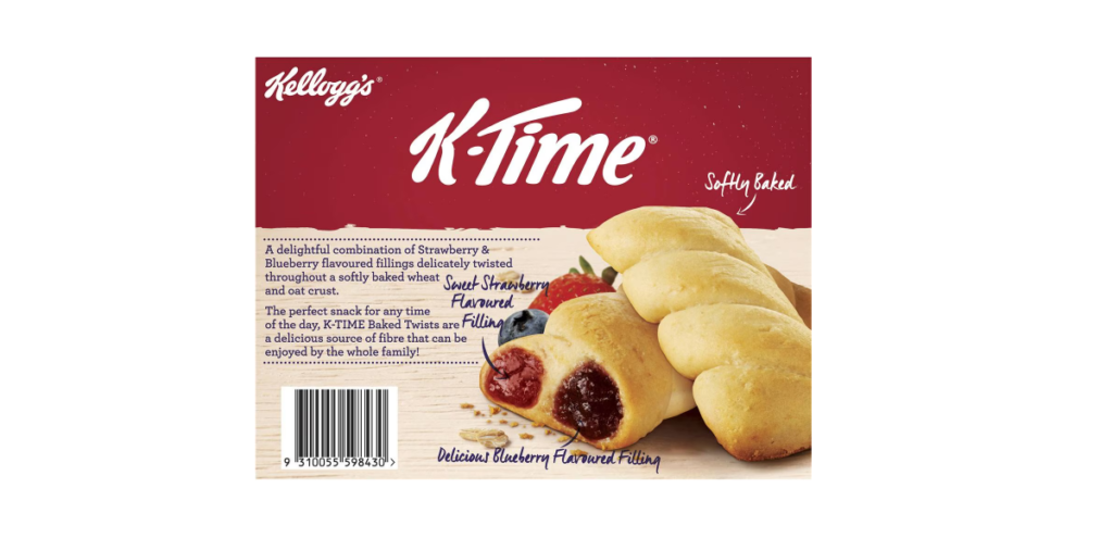 Kellogg's K-time Twist Strawberry & Blueberry 185g Best Price in Sri ...