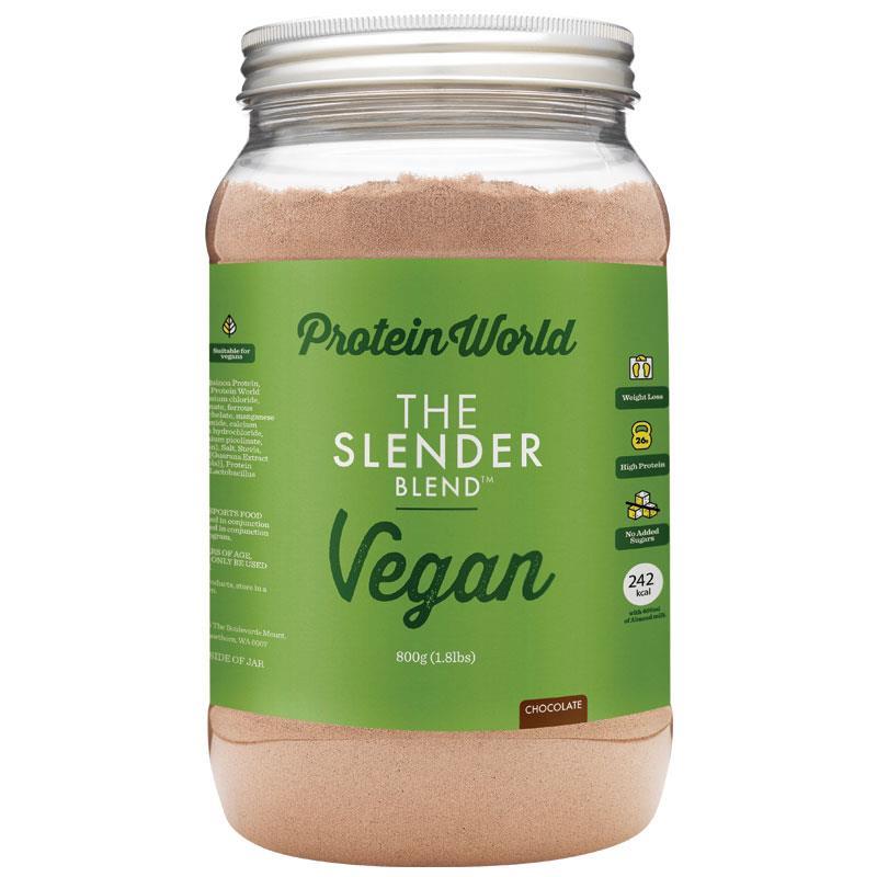 Protein World Vegan Slender Blend Chocolate 800g Best Price in Sri ...
