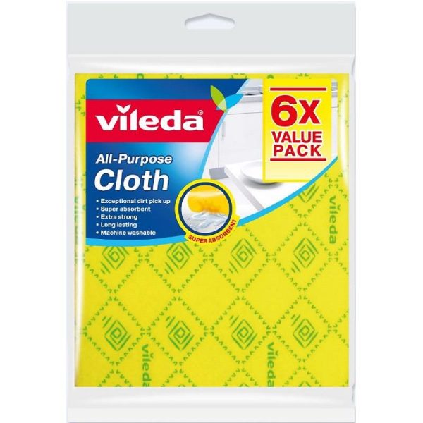 Vileda All Purpose Cloth 6 Pack Best Price in Sri Lanka | Onex.lk