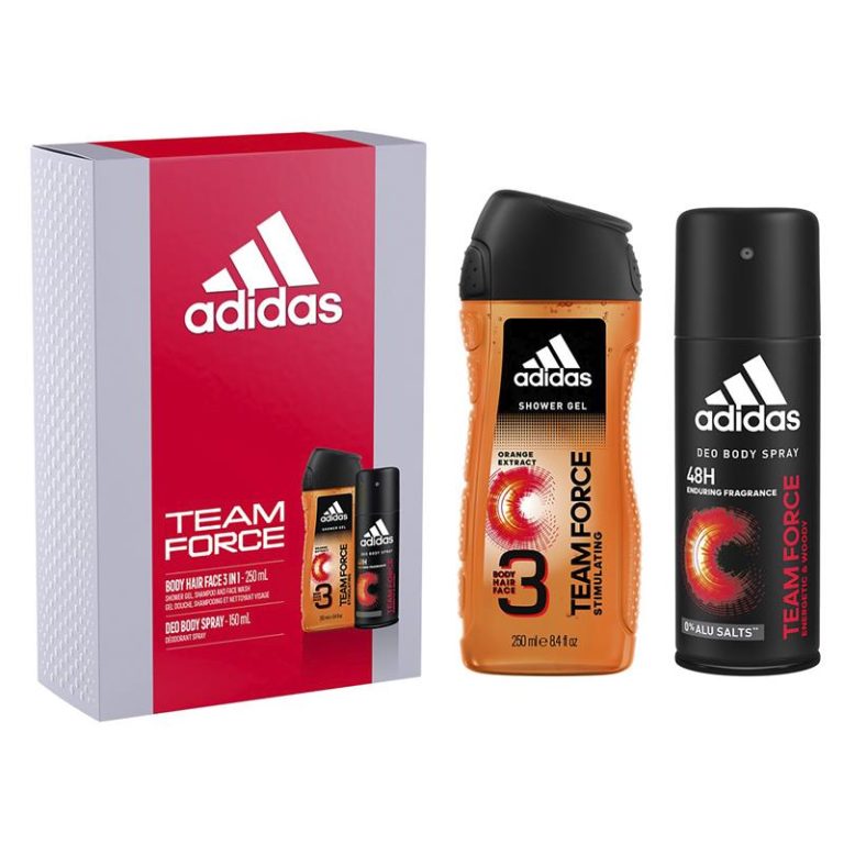 Adidas Team Force Body Spray & Shower Gel 2 Piece Set Best Price in Sri ...