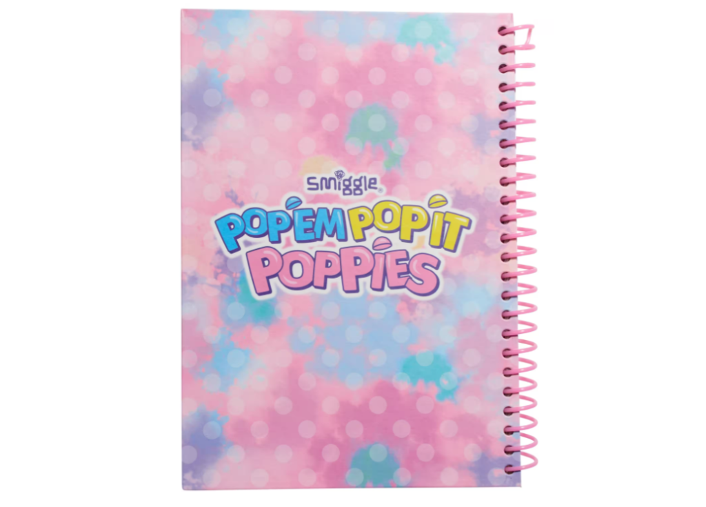 Popem Popit Poppies A5 Notebook - Pink Best Price in Sri Lanka | Onex.lk